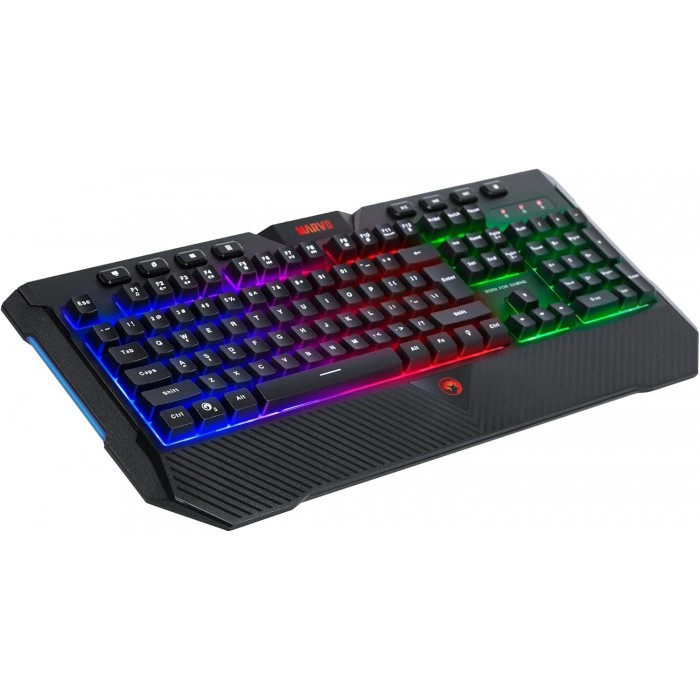 Клавіатура Marvo K656 Multi-LED USB Black - купити за найкращою ціною ...