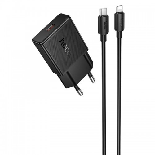 МЗП Hoco N72 Speed ultra-thin PD20W (1USB-C) + кабель Type-C to ...